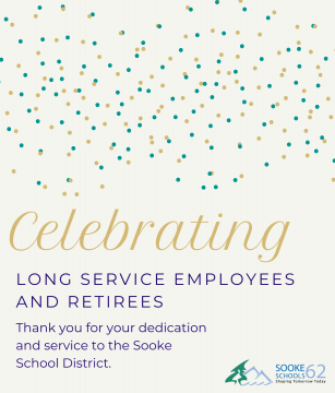Celebrating Long Service Employees and Retirees | Sooke School District